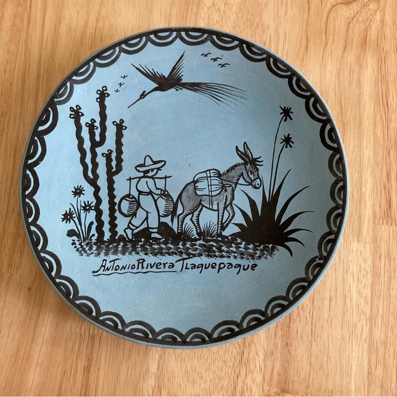Antonio Rivera | Art | Vintage Antonio Rivera Blue And Black Ceramic ...